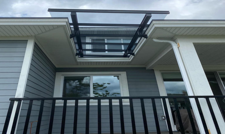 Aluminum Railing and Glass Railing - LH Patio Covers